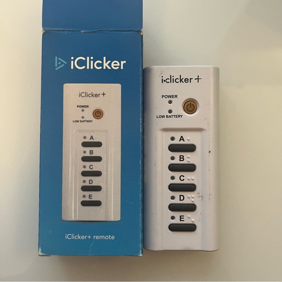 iClicker | Other | Iclicker Plus Remote | Poshmark